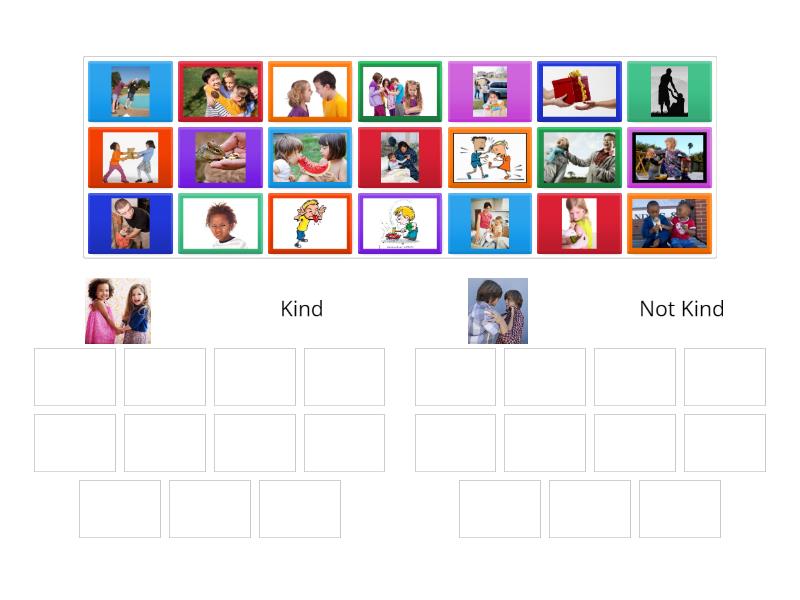 Kind or Not Kind? - Group sort