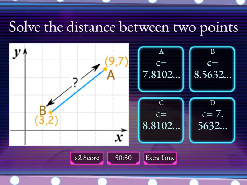 Coordinate System - Game show de TV