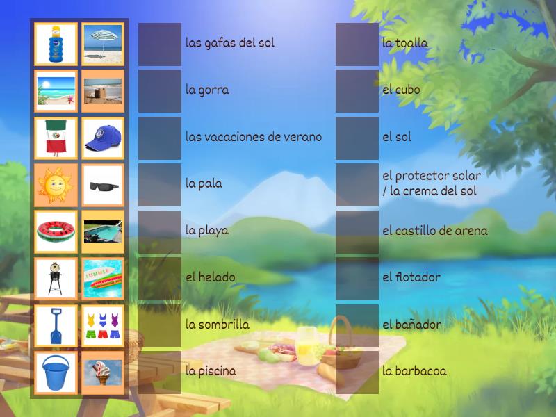 Vocabulario de las vacaciones de verano London Centre of English ...