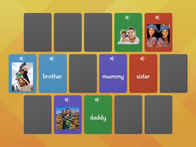 Family3 - Matching pairs