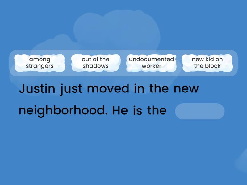 Migration - Complete the sentence