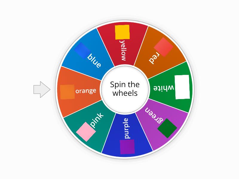 My color - Spin the wheel