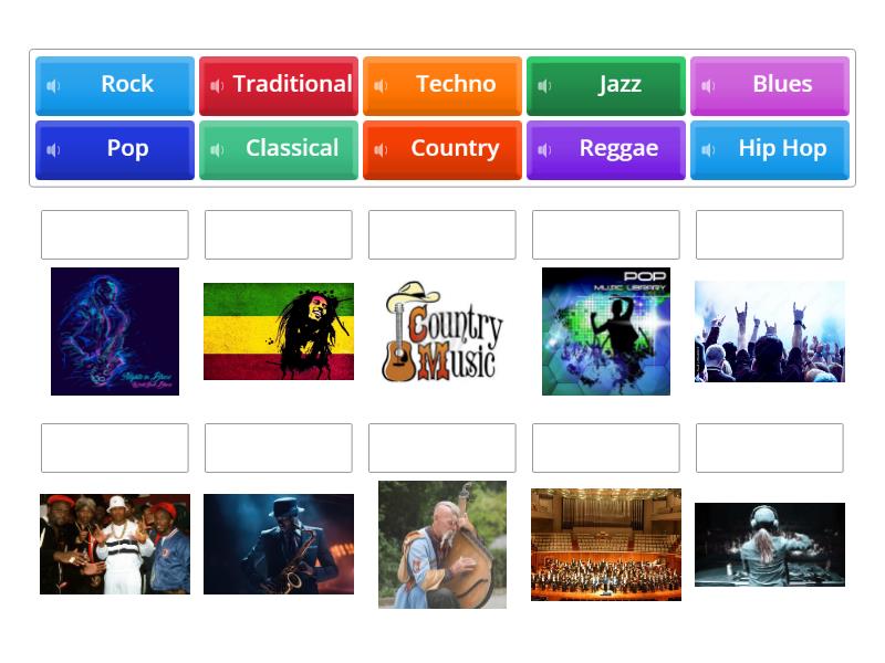 Musical Genres - Match up