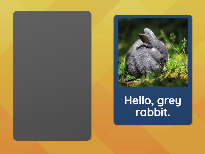 Hello, Rabbit - Speaking cards