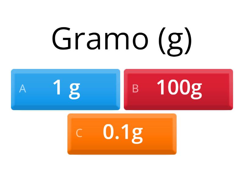 Kilogramo como unidad básica de masa - Cuestionario