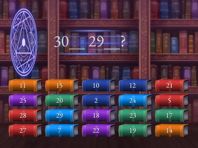 30-0 counting backwards Magic - Find the match