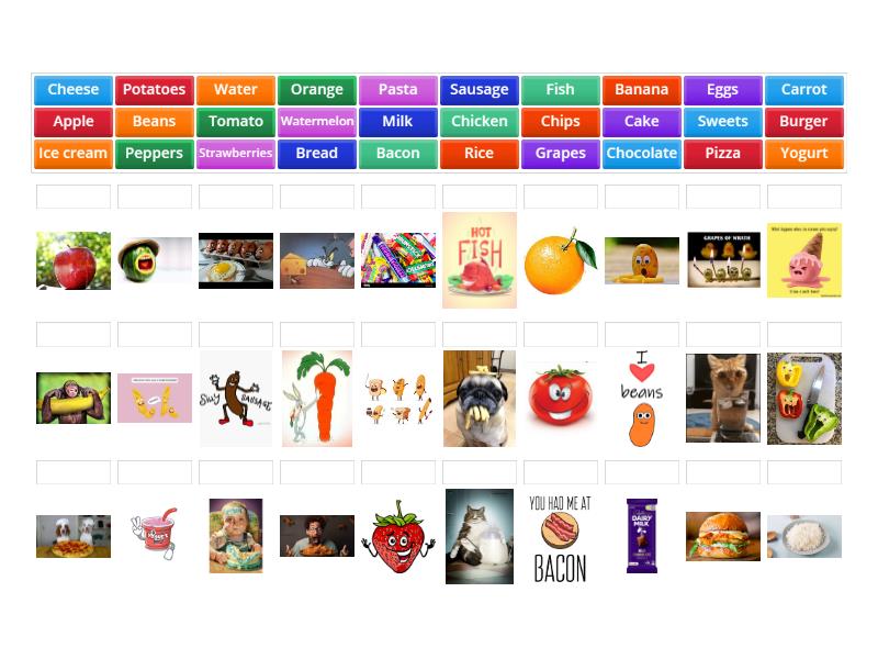 Food - Match up