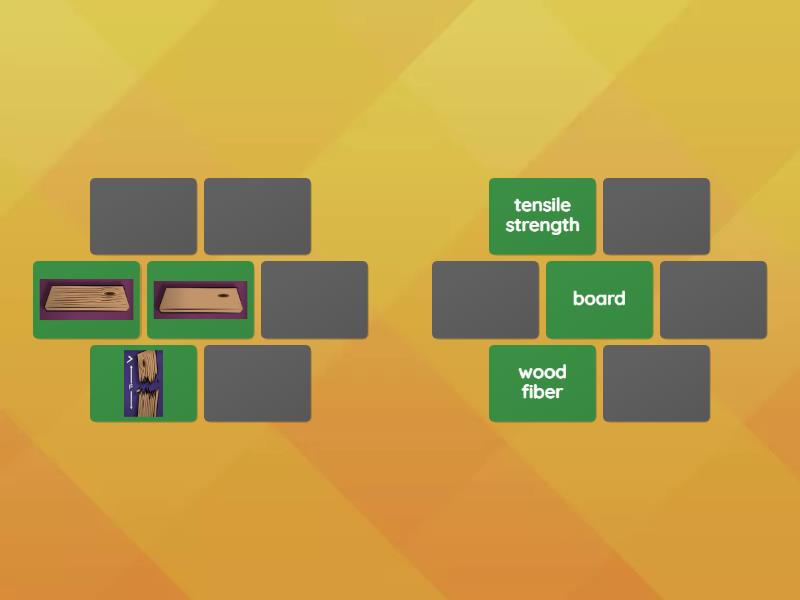 Wood - Matching pairs