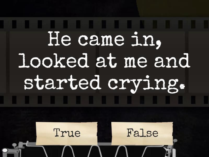Past Simple & Past Continuous: Can you spot any mistakes? - True or false