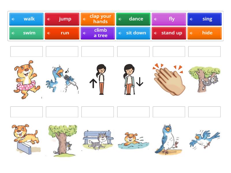 verbs starter - Match up