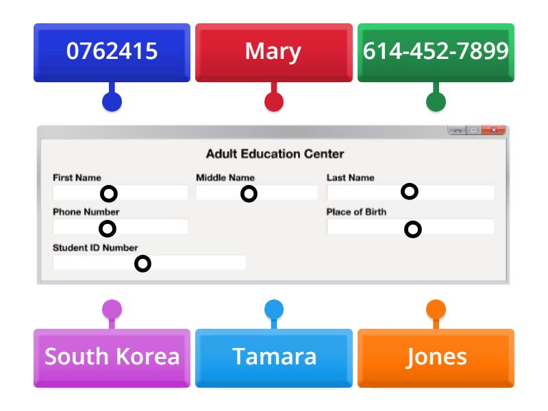 CEPBA - Fill Out a Form - Labelled diagram