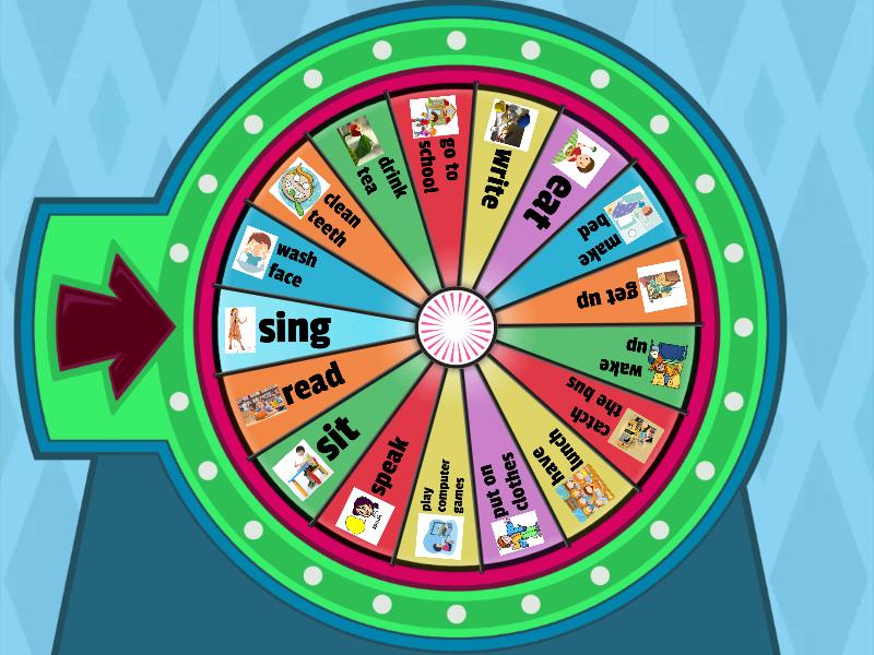 Daily routines - Spin the wheel