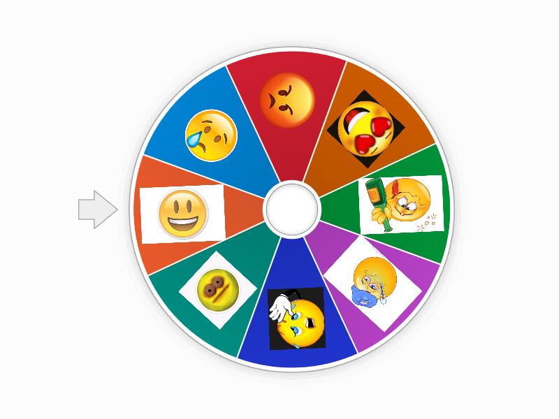Emoji adivinar - Spin the wheel