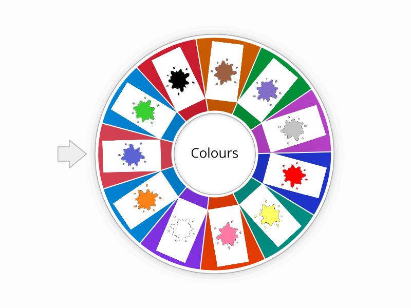 COLOURS - Spin the wheel