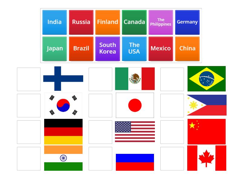 Pop Groups - Flags - Match up