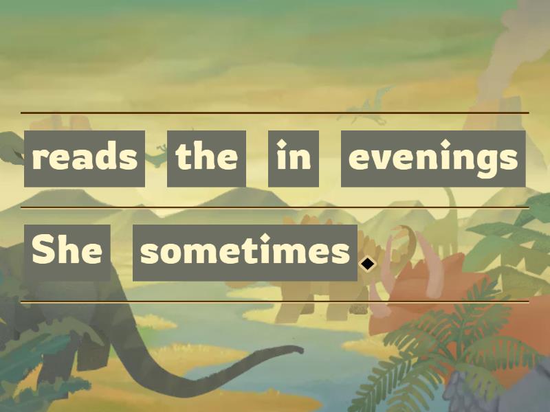 AS3 U2 Adverbs of frequency (3) - Unjumble