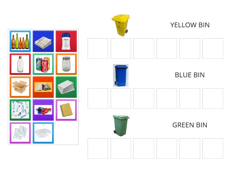 RECYCLE - Group sort