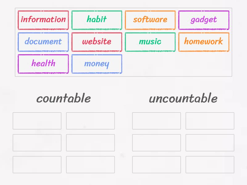 Solutions B1+ 5B Quantifiers - Group sort