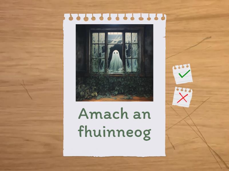 Púcaí - Flash cards