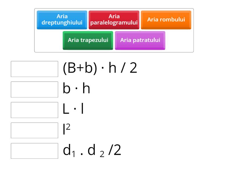 Formule arii - Une las parejas