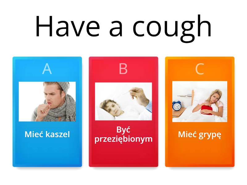 Illnesses and injuries - Quiz