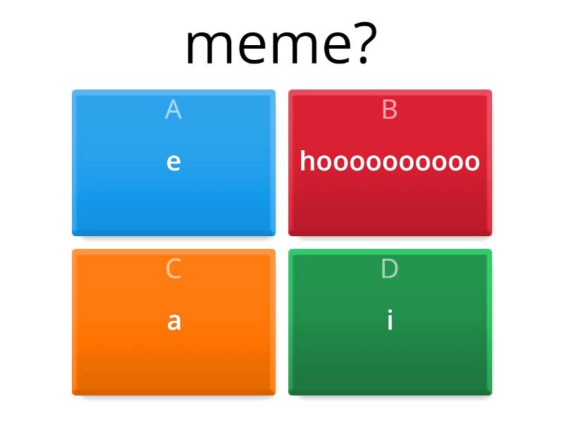 meme? - Quiz