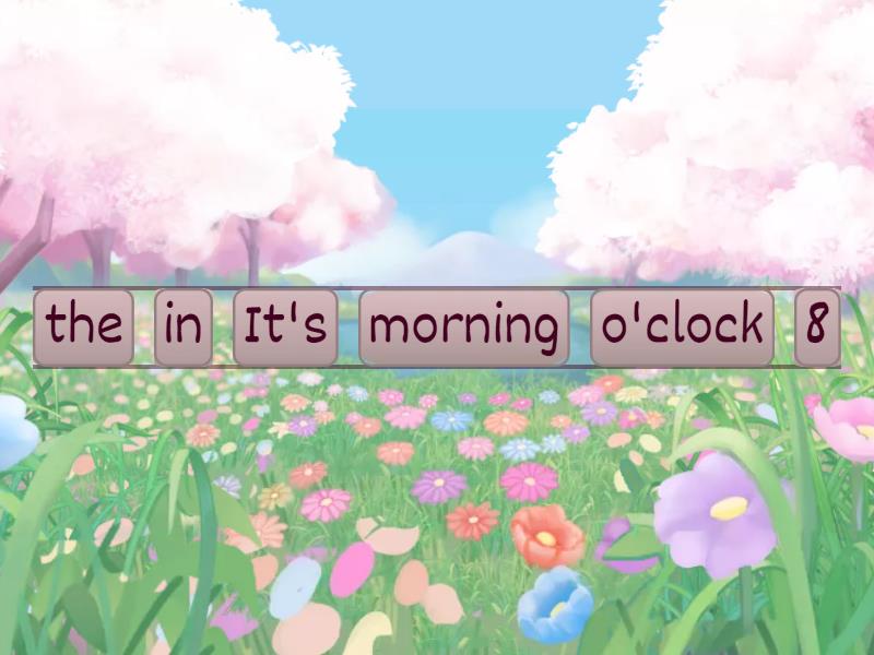 Abridge Academy 1:10:4 Unscramble the sentences: activities in the ...