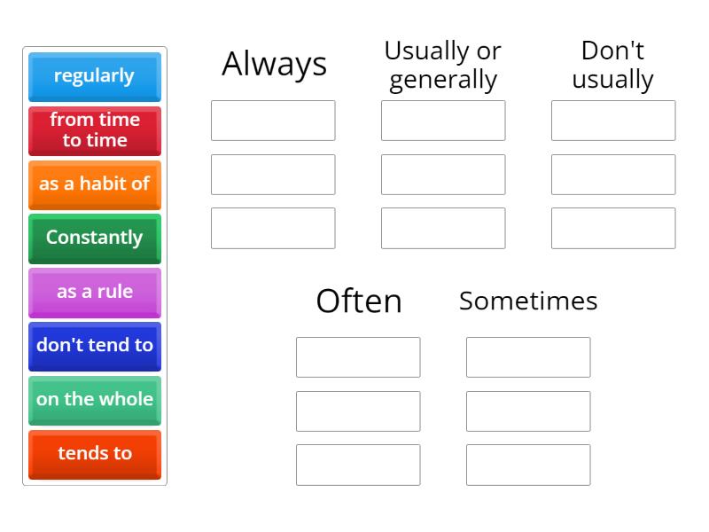 Roadmap B1+ Unit 2 - Group sort