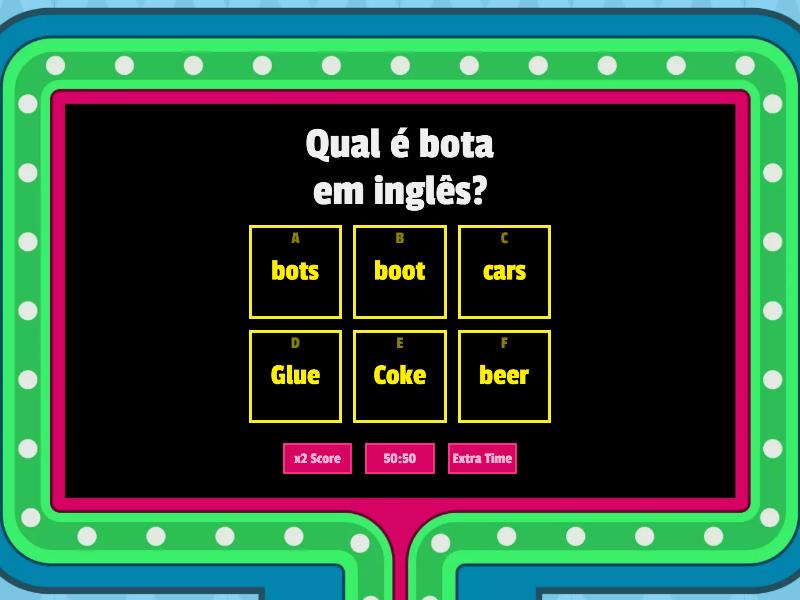Leitura e Escrita - Game show de TV