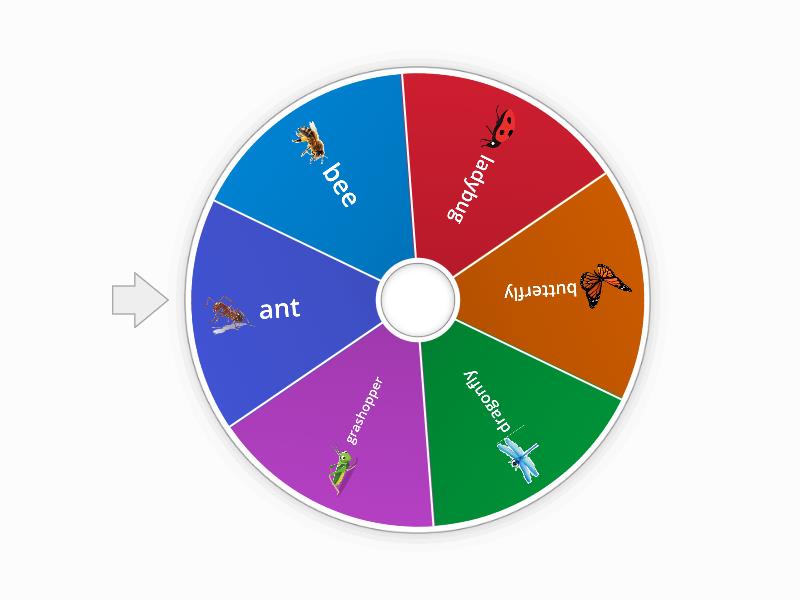 Insects - Spin the wheel
