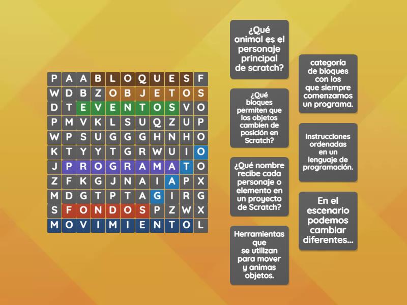 scratch 1 - Wordsearch