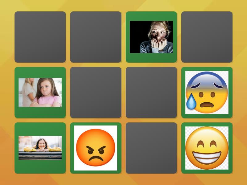 Identifica las Emociones - Parejas