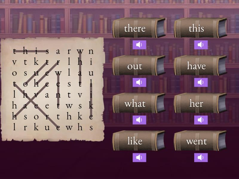 Sight Words List 3 Word Find - Wordsearch