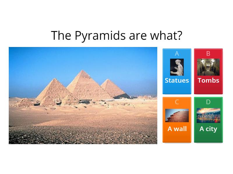 The Pyramids of Egypt-vocabulary - Quiz