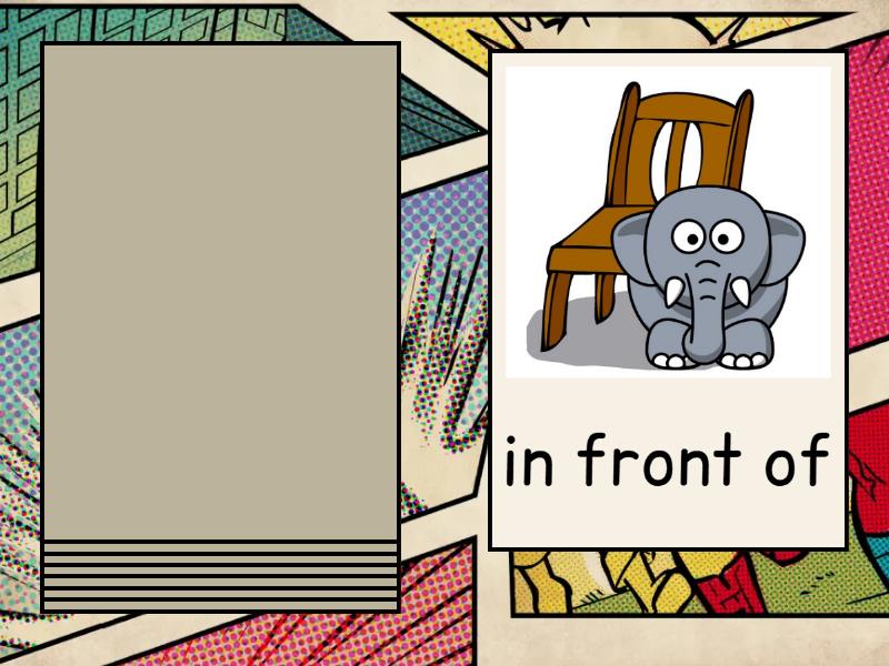 prepositions - Speaking cards