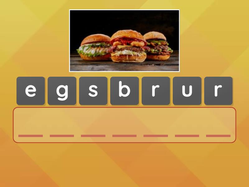 Kids Can 1 Unit 6 - Układanie literek - Anagram