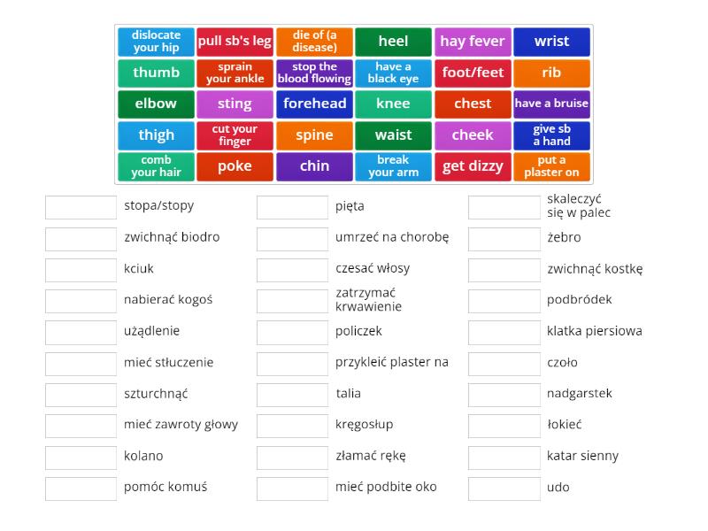 Focus 3 unit 6 - Une las parejas