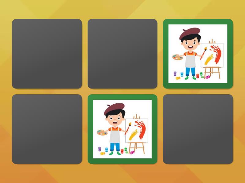 Profesiones parejas - Matching pairs