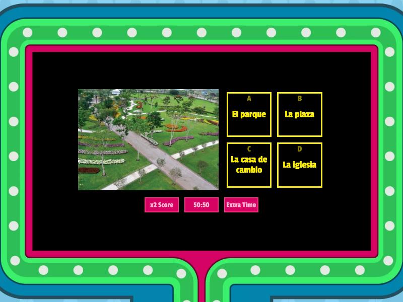Lugares de la ciudad - Gameshow quiz