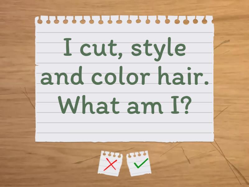 Job Riddles - Flash cards