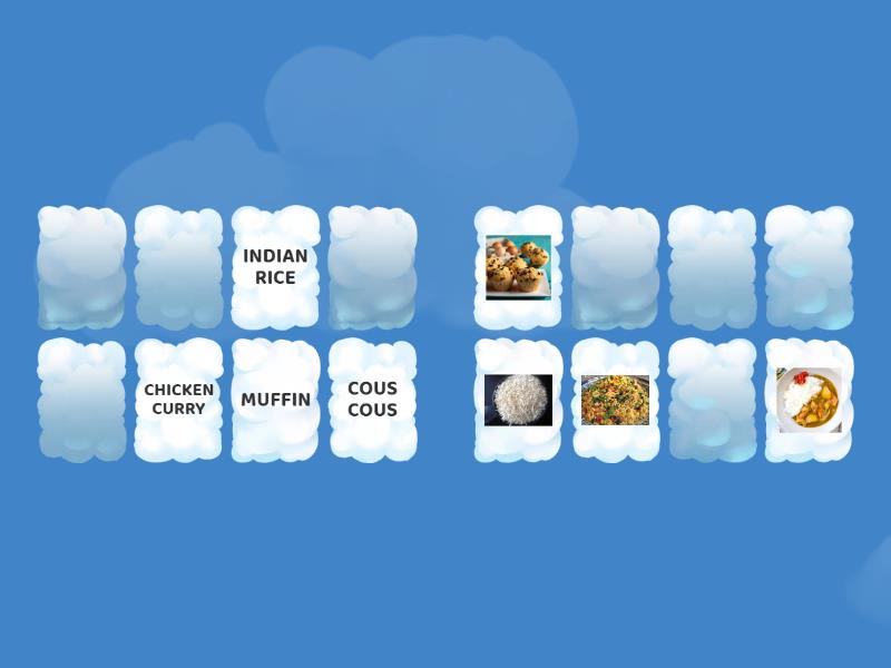 WORLD FOOD - Matching pairs