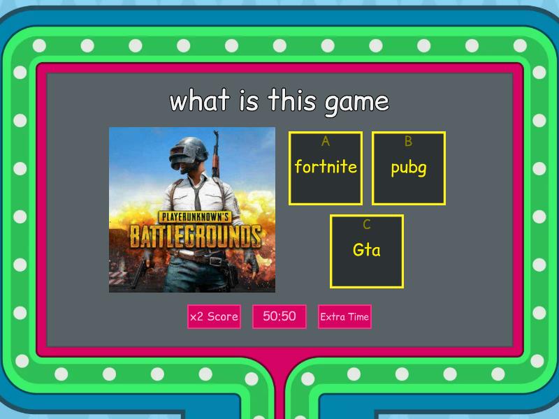 guess the game - Gameshow quiz