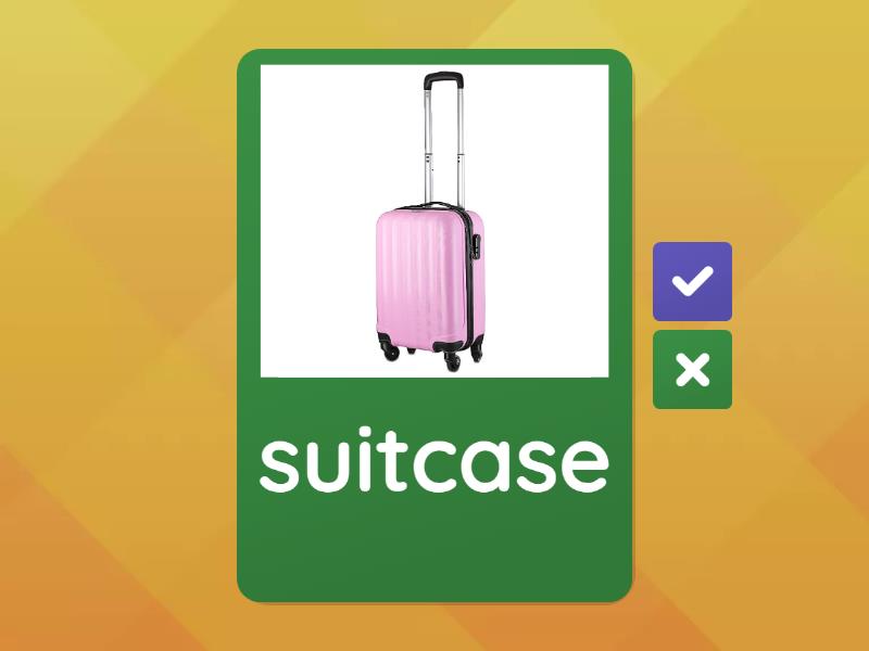 Travelling - Flash cards