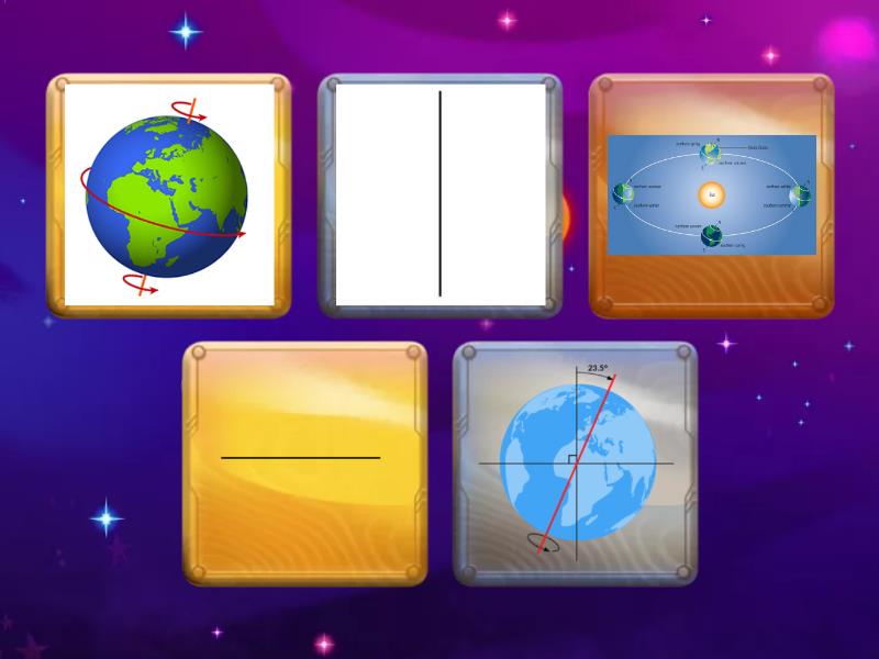 Geography (Earth axis) - Flip tiles