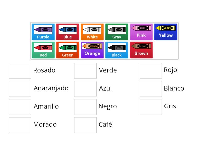 Los Colores - Match up