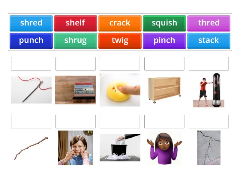 Unit 8 Digraph Blends - Match up
