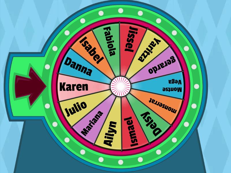 Concurso de preguntas al azar - Random wheel
