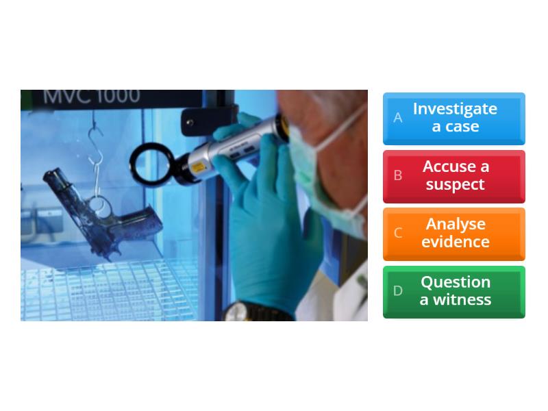Law and Order Investigation - Quiz