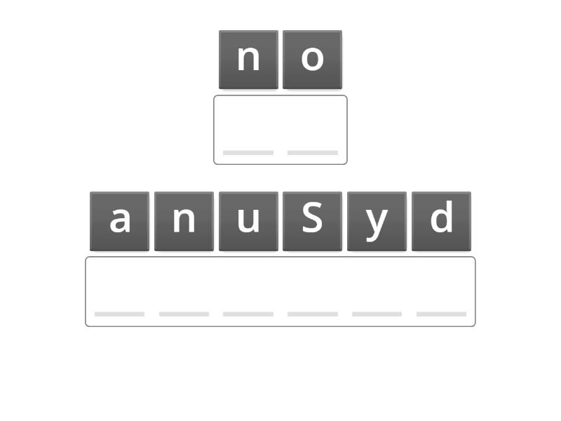 JUMBLED PHRASES - Anagrama