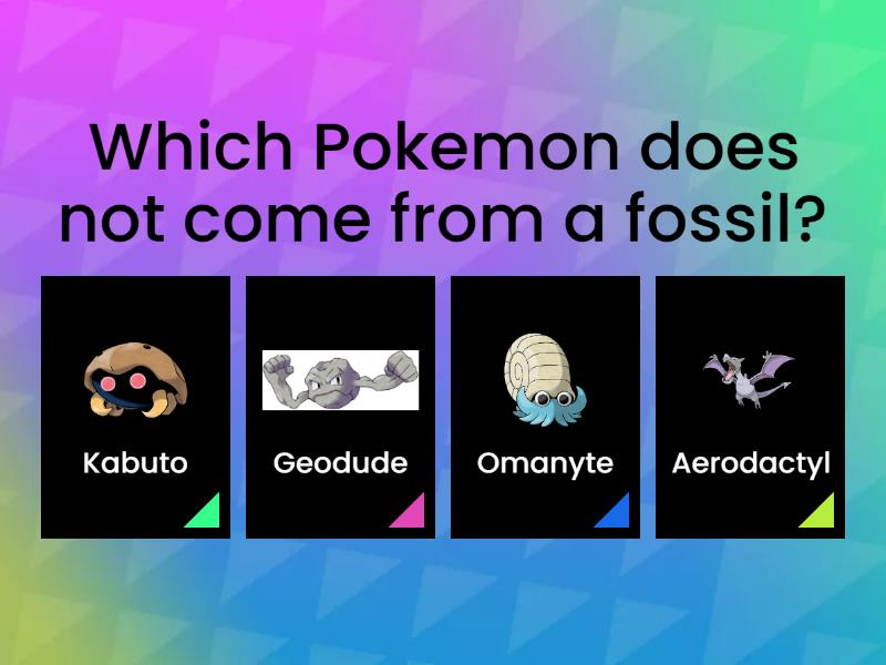 Pokemon Trivia - Generation 1, Round 1 - Quiz